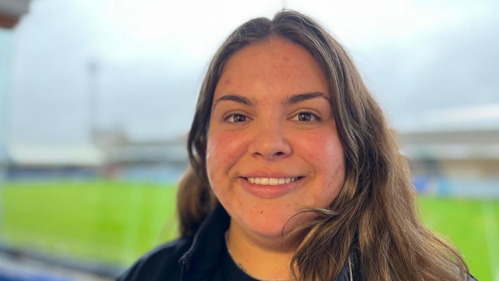 'Jobs hub at Peterborough United's ground means I'm not alone' - BBC News