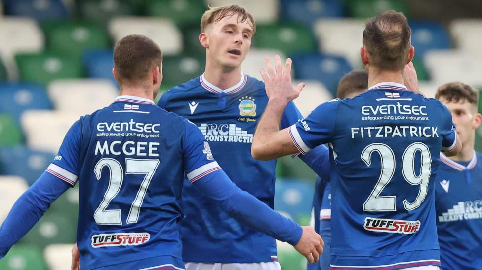 Irish Cup: 'He will continue to improve' - David Healy on Isaac Baird ...
