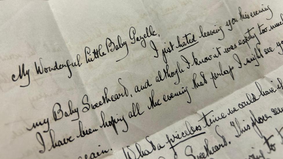 Witley Court love letters reveal secrets of century-old affair - BBC News