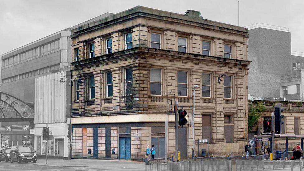 Funding boost to transform former Sheffield bank into arts hub - BBC News