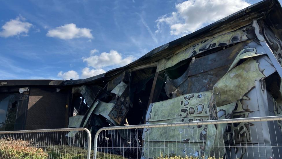 'No-one hurt' during Witham warehouse fire, says firm - BBC News