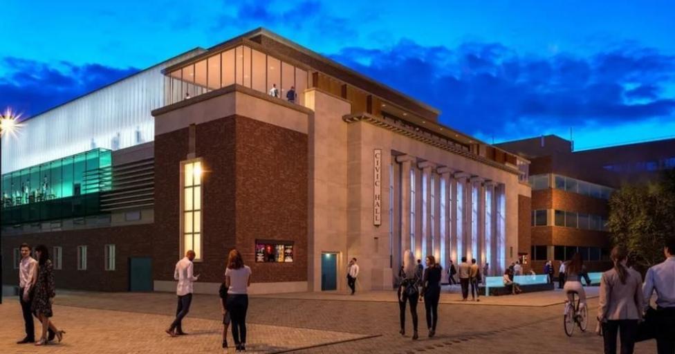 The Halls Wolverhampton joins university in partnership - BBC News