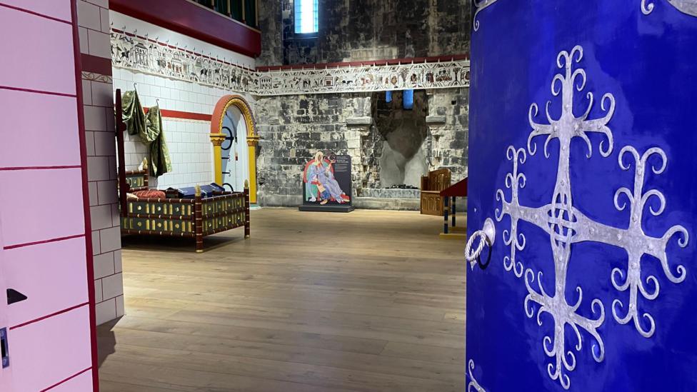 In pictures: Take a look at Norwich Castle's renovation - BBC News