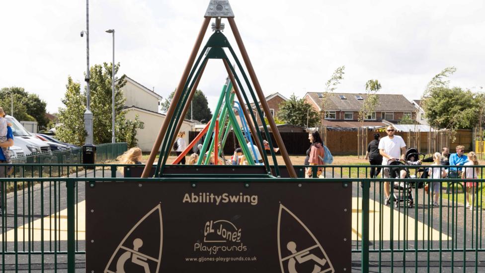 Castle batch all-inclusive SEND play area opens to public - BBC News