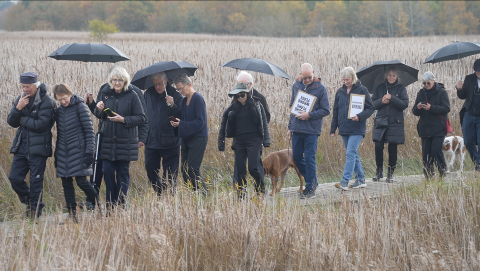 Hundreds join protest against Suffolk energy projects - BBC News
