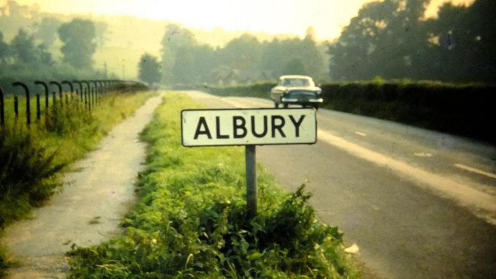 How a lord forced the entire Surrey village of Albury to move - BBC News