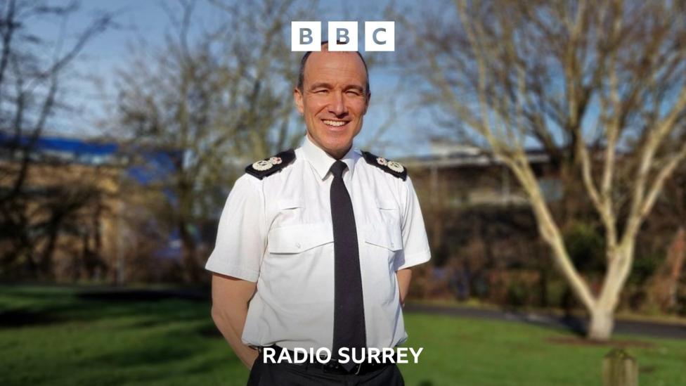 Five takeaways from Surrey police chief constable in the hotseat - BBC News