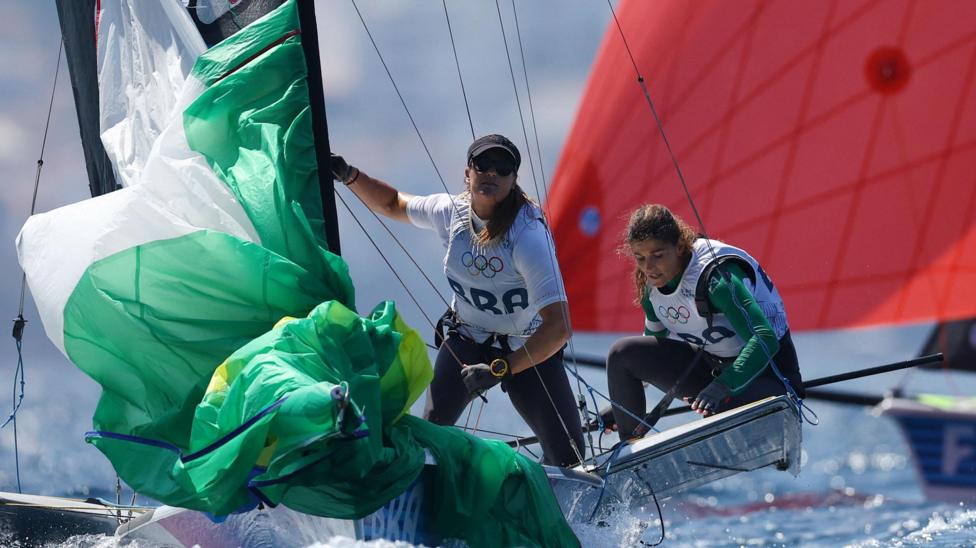 International sailing event Sail GP arrives in Portsmouth - BBC News