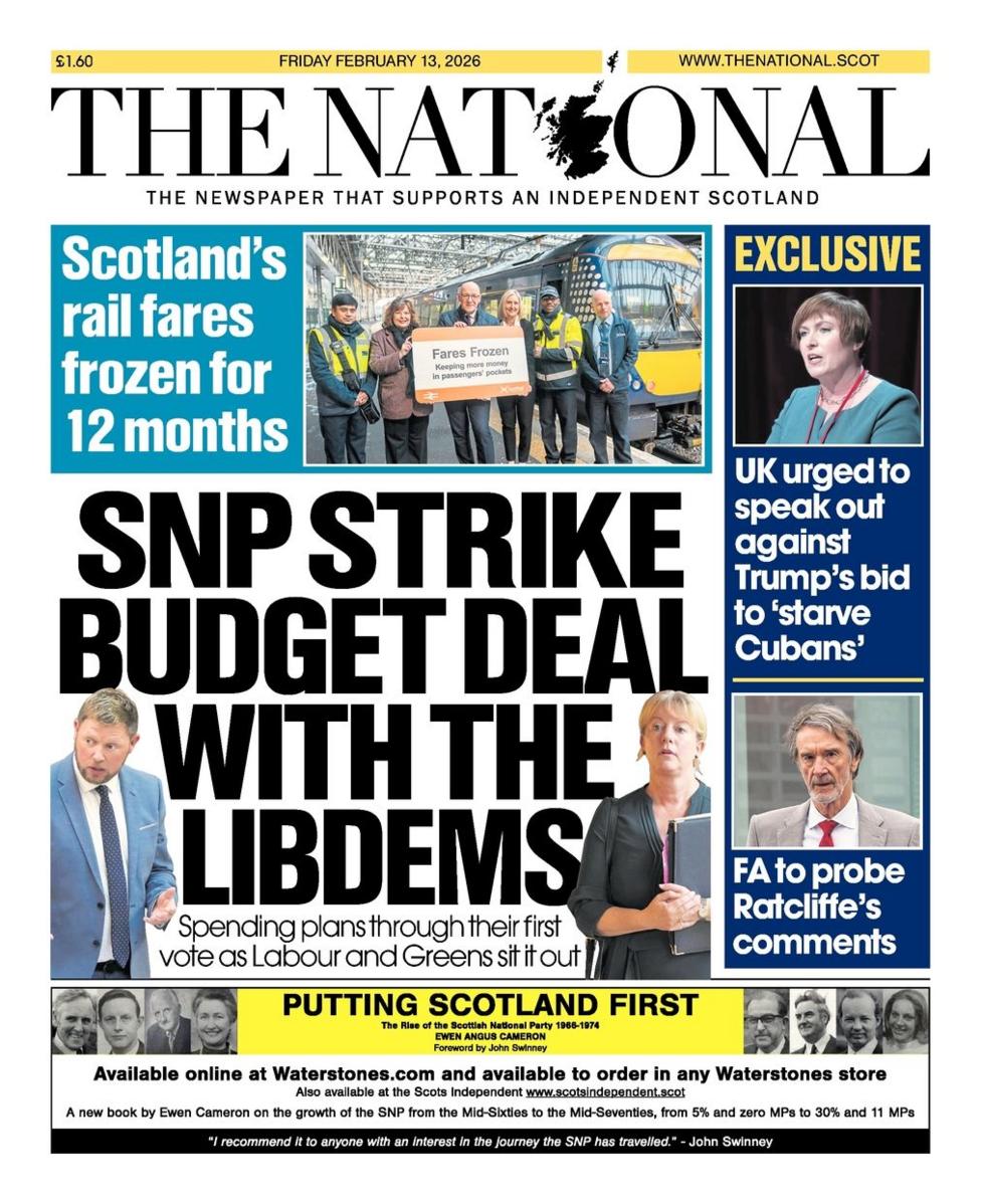 Scotland's papers: Thousands on police wanted list and pothole 'lie ...