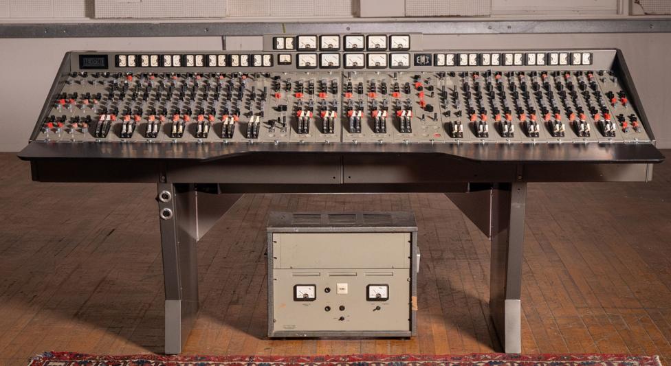 Recording console used by Beatles on Abbey Road album up for sale - BBC ...