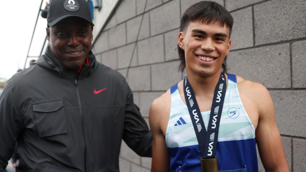 Louie Hinchliffe: Proud parents on sprinter's 'unbelievable' rise - BBC ...