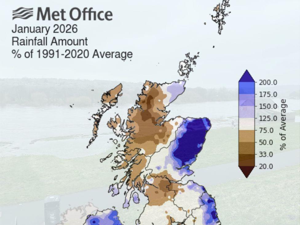 Why is the north east of Scotland getting such a soaking? - BBC News