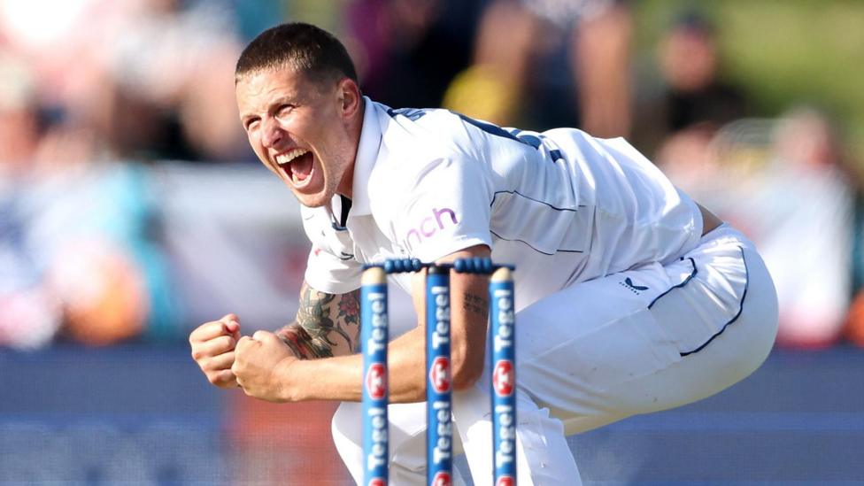 New Zealand v England: Brydon Carse repays faith with Christchurch haul ...