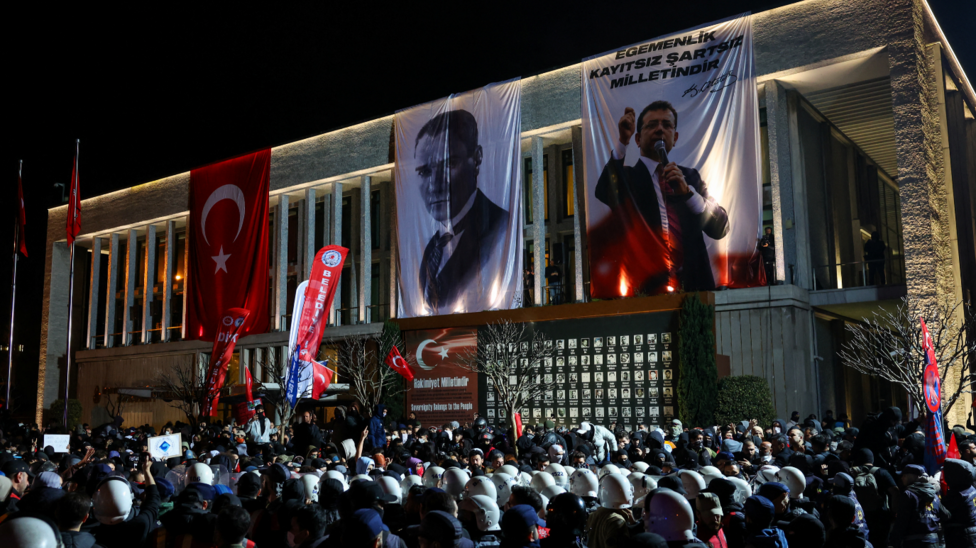 Thousands turn out in Turkey for protests after more than 1,400 arrests ...