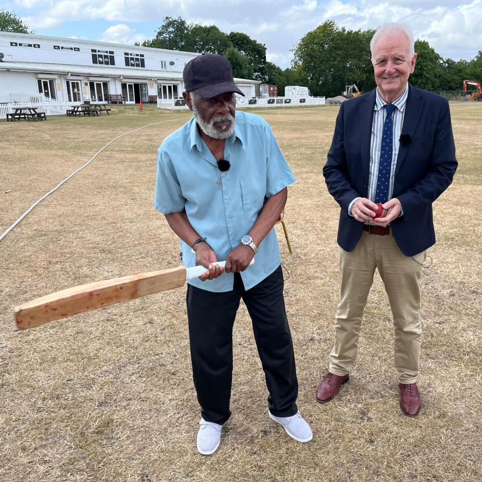 Syd Lawrence 'was very fast, very quick ... a mean bowler!' - BBC News