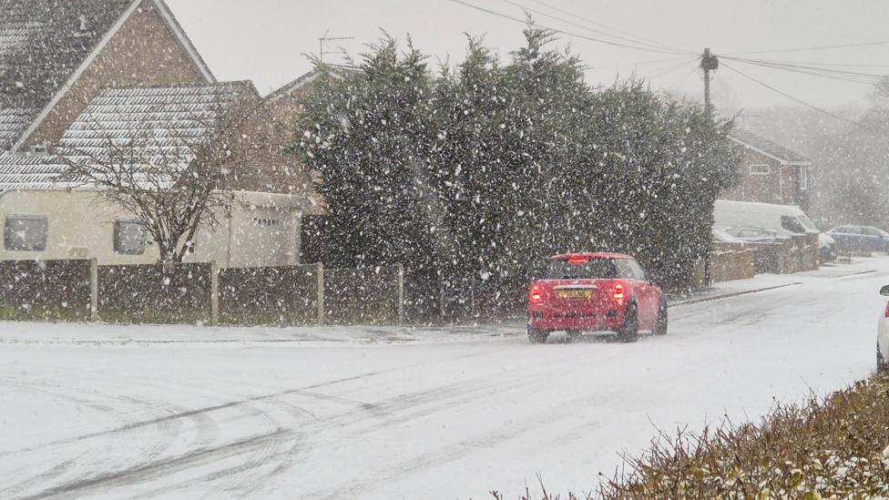 In Pictures: Snow settles across the East of England, Herts and Beds ...