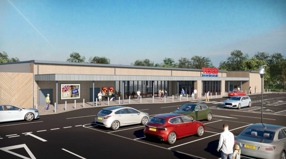 Supermarket giant Tesco plans first store on Skye in Portree - BBC News
