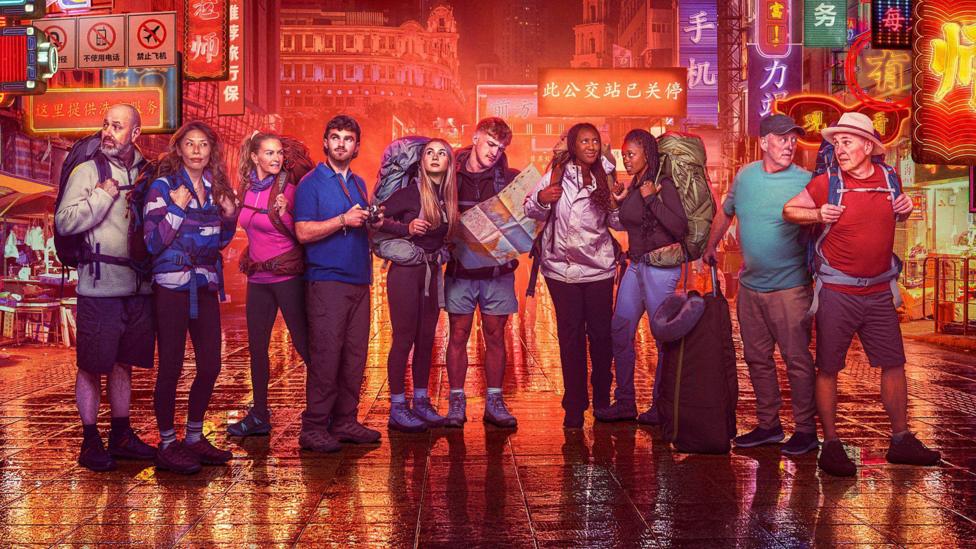 Sioned a Fin: Hawdd cadw cyfrinach ffeinal Race Across the World - BBC ...