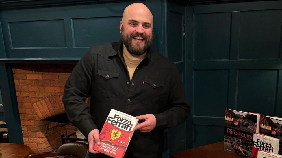 Colchester F1 writer releases new book about Ferrari team - BBC News