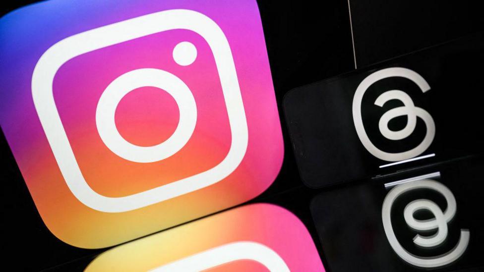 Political content on Instagram and Threads ramped up - BBC News