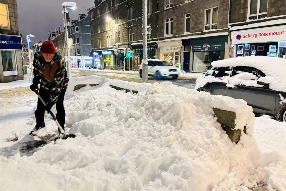 We've been battling through Scotland's snow every single day of 2026 ...