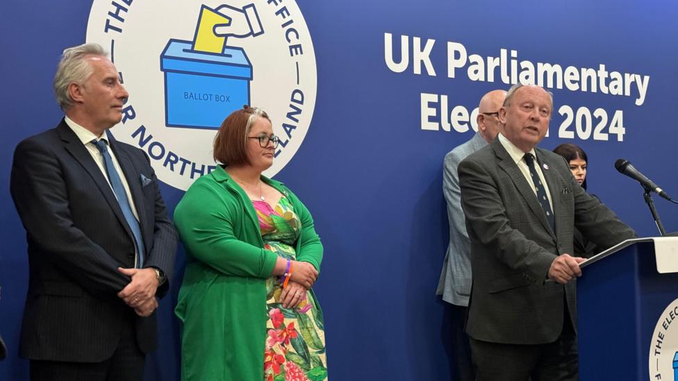 Ian Paisley election result: DUP lose North Antrim MP seat - BBC News