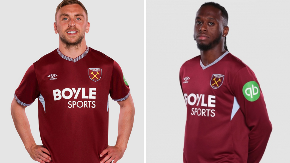 West Ham news: Hammers unveil 2025-26 home kit - BBC Sport