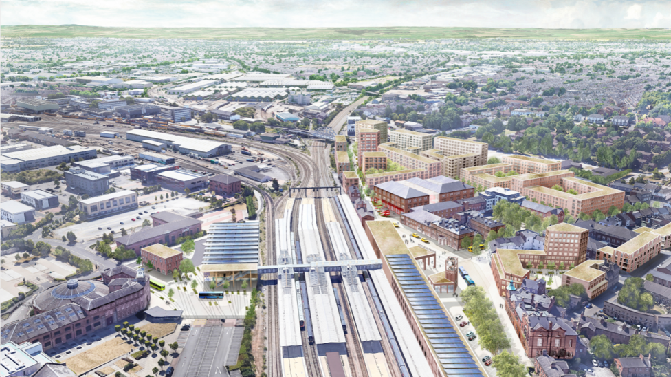 'Station needs to be better gateway to Derby' - BBC News