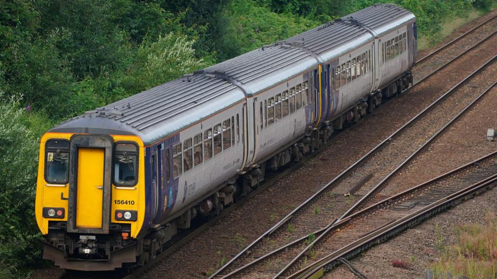 Northern rail services embarrassing, Mayor Andy Burnham says - BBC News