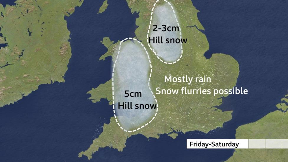 UK weather: Snow and sleet forecast as cold snap continues - BBC Weather