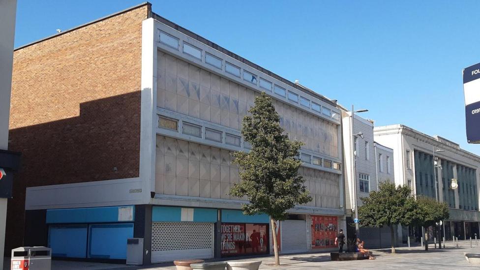 Plans to demolish former Sunderland Argos building withdrawn - BBC News
