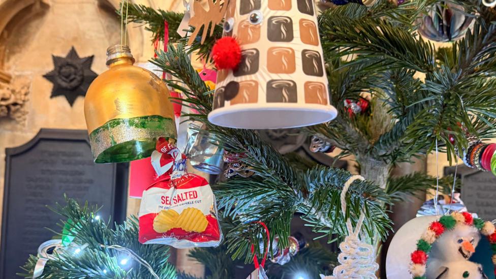 More than 150 trees at Beverley Christmas Tree Festival - BBC News