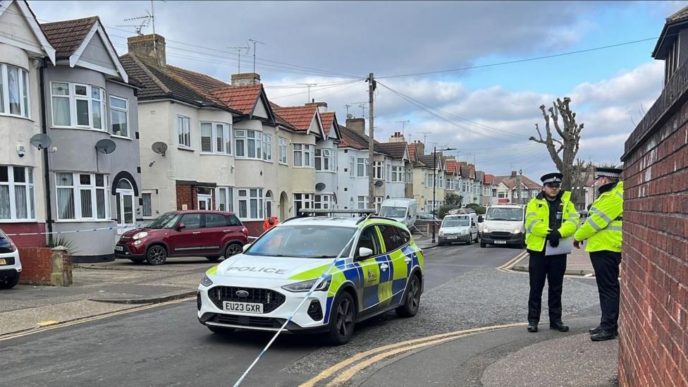 Double attempted murder charge after Southend-on-Sea stabbing - BBC News