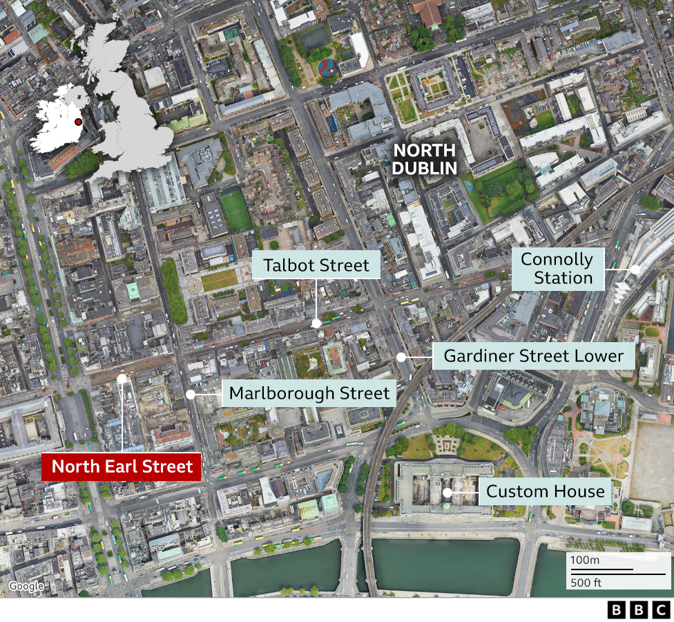 Dublin bus crash: Man in his 80s dies and three taken to hospital - BBC ...