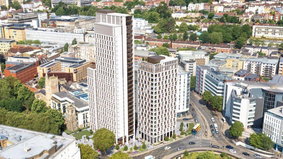 Construction of Bristol's tallest building set to begin - BBC News