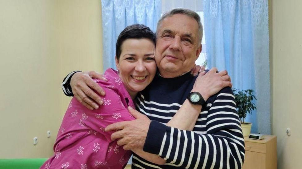 Maria Kolesnikova: First sighting of Belarusian political prisoner in ...