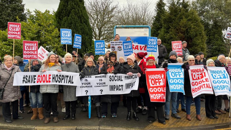 Goole patient questions out-of-town hospital trips - BBC News