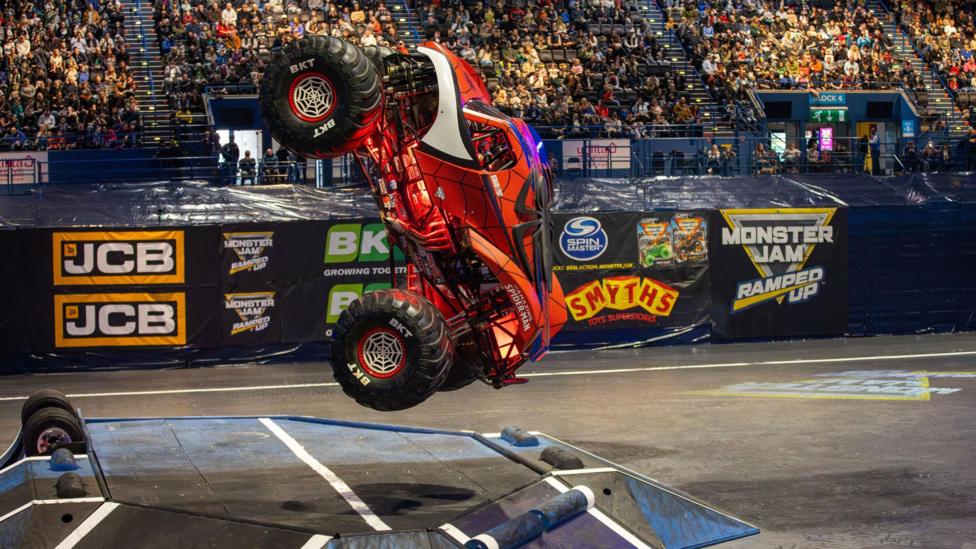Monster Jam Ramped Up in Birmingham - what you need to know - BBC News