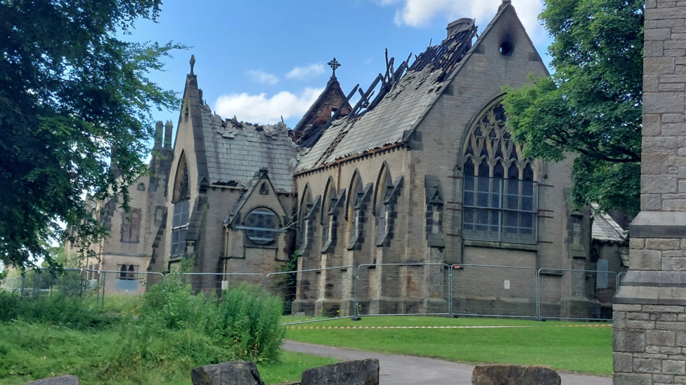 Ushaw fire-damaged chapel in Durham 'may be restored in five years ...