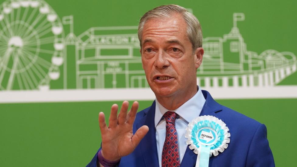 Nigel Farage to support Donald Trump in upcoming US election - BBC News