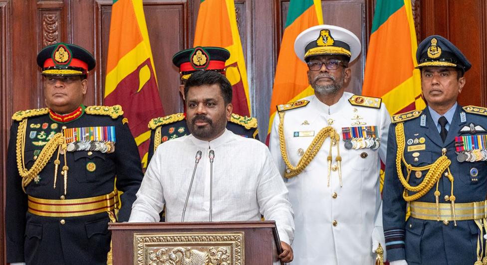 Anura Kumara Dissanayake sworn in as Sri Lanka's president - BBC News
