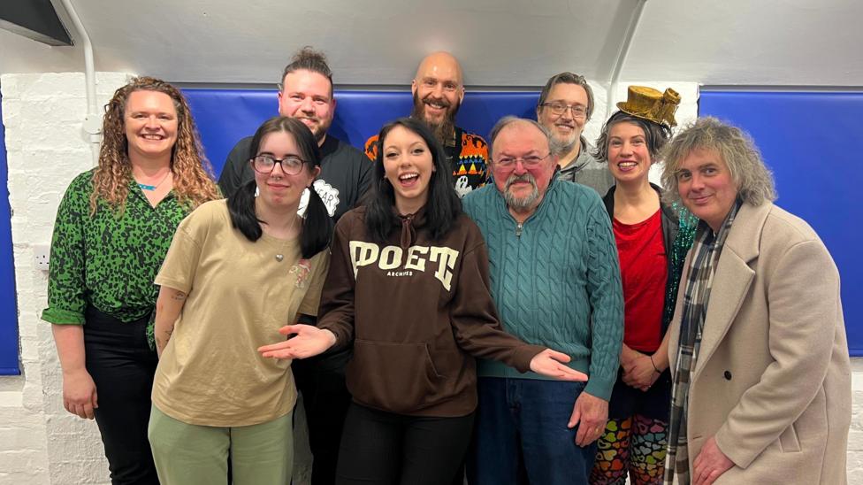 Rushden Spoken Word event is "safe space to be seen and heard" - BBC News