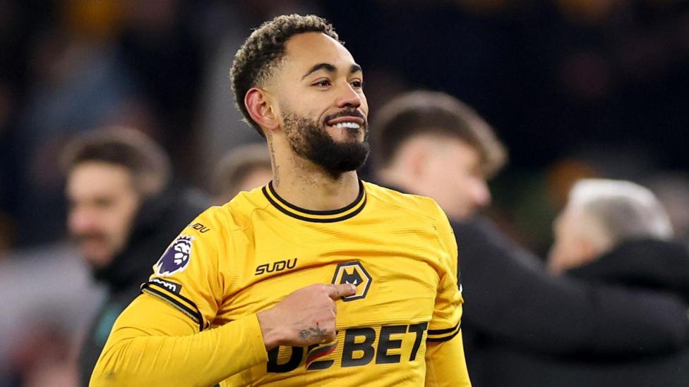 Matheus Cunha: Wolves striker scores in win against Aston Villa before ...