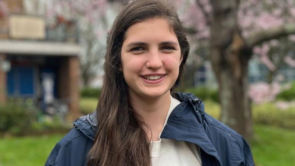 Dorset girl, 13, who was 'broken in half' learns to walk again - BBC News