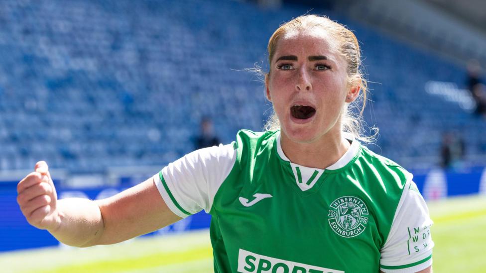 McGovern hat-trick seals Hibs progression to UEFA Women's Europa Cup ...