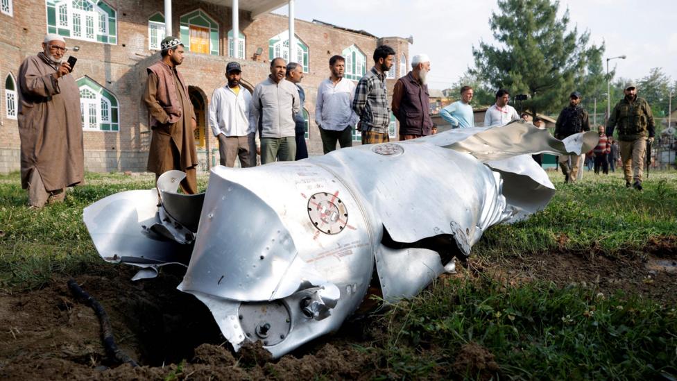 India reports strikes on military bases, Pakistan denies any role - BBC News