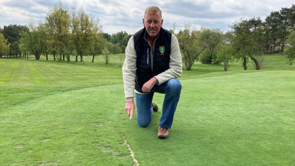 Burslem golf course vandalism drives members away, boss says - BBC News