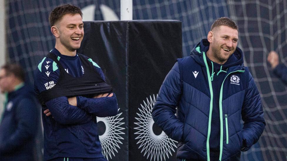 Scotlnd's Fergus Burke keen to learn from 'world's best' Finn Russell ...