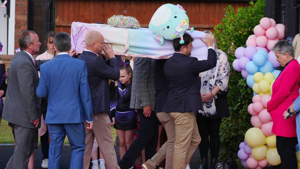 Southport: Mourners told Elsie brought 'light, love and joy' to life ...