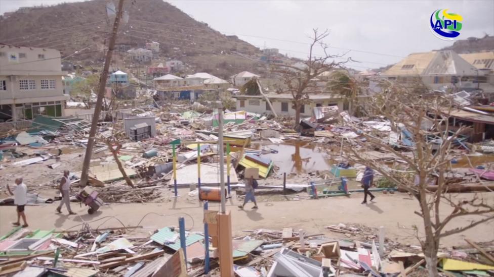 In pictures: Hurricane Beryl devastates Caribbean islands - BBC News